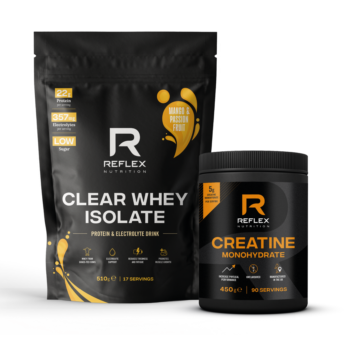 Clear Whey + Creatine – Reflex Nutrition