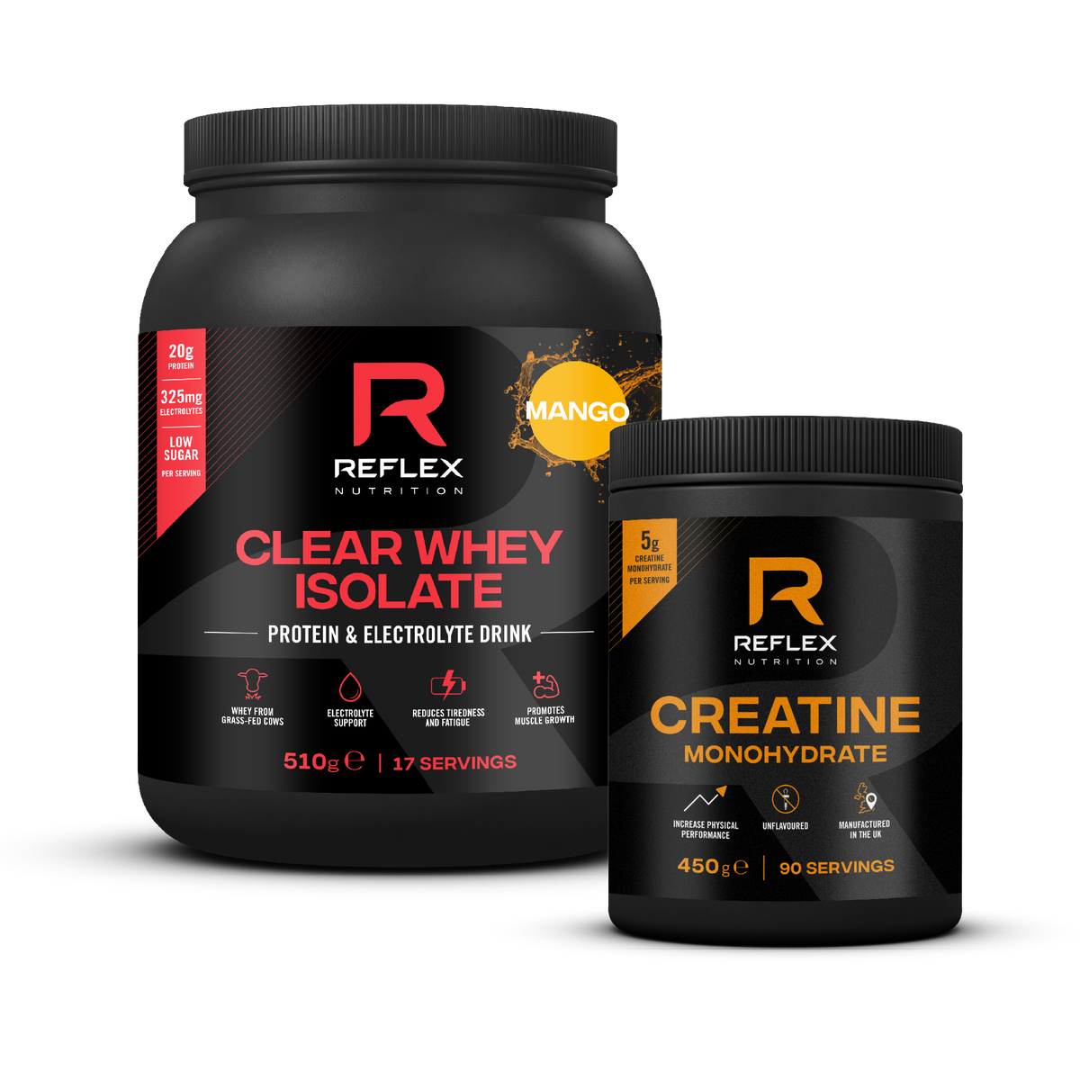 Clear Whey + Creatine – Reflex Nutrition