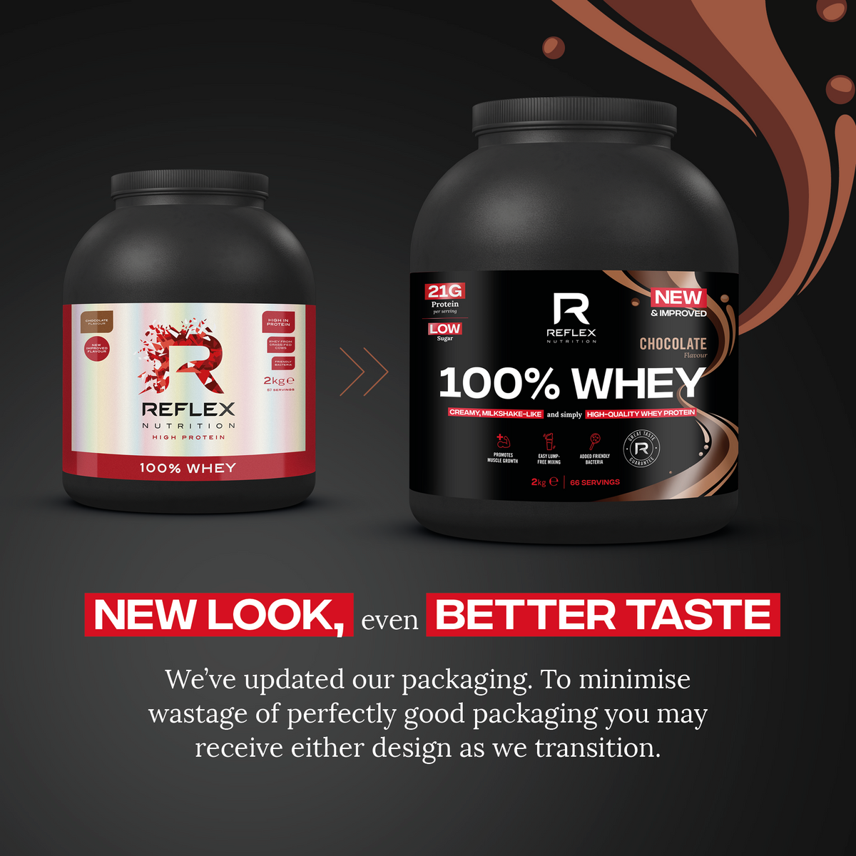 100% Whey – Reflex Nutrition
